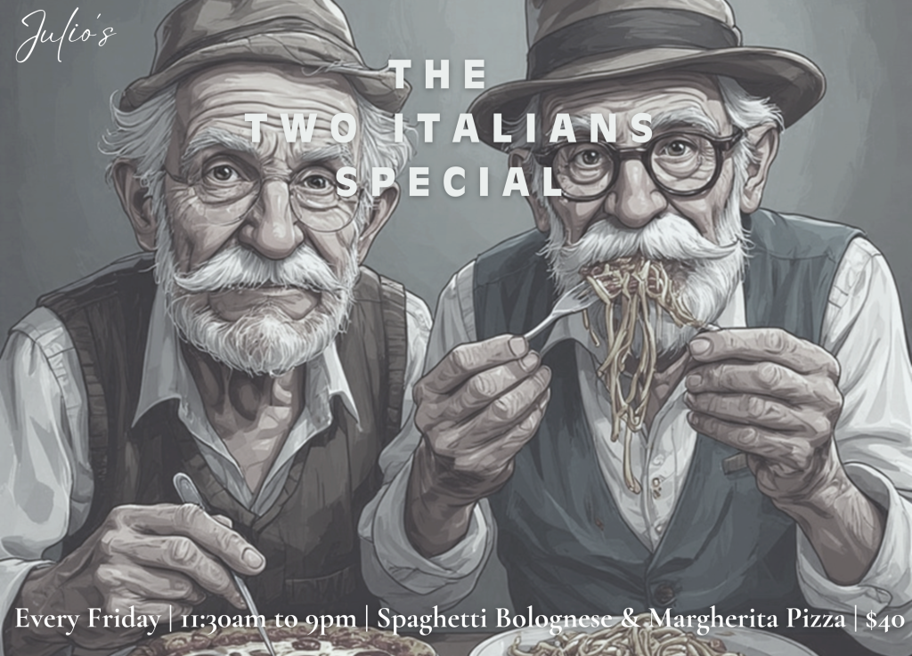 The Two Italians Special | Italian Restaurant Perth